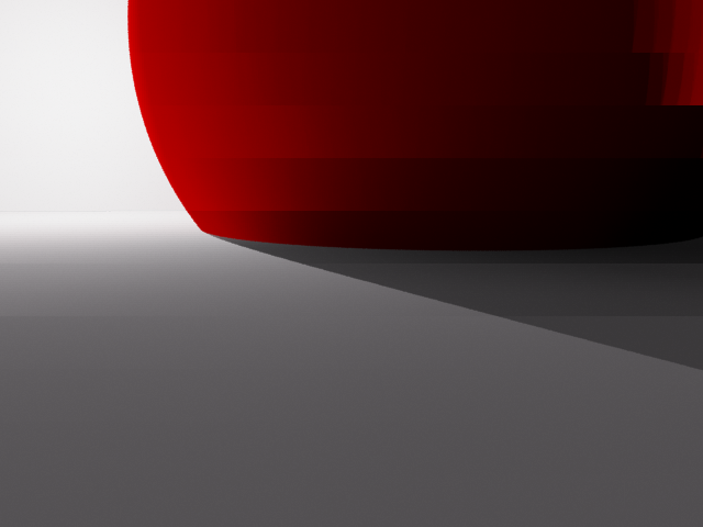 Preventing bands when rendering at high resolution using strip ...